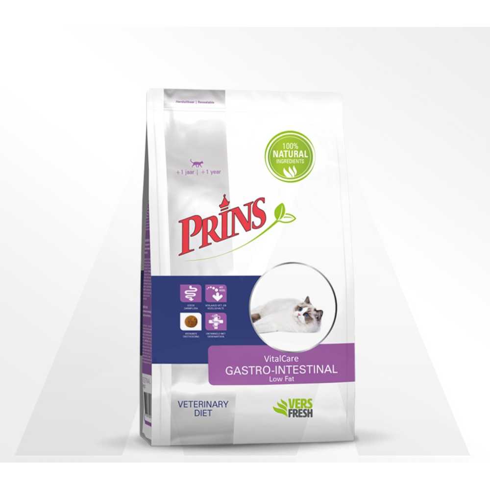 Prins veterinarska dijeta za mačke - Gastrointestinal Low fat 1.5kg