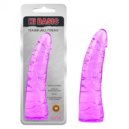 Ljubicasti TPE dildo 19cm | Purple TPE Dildo 19cm