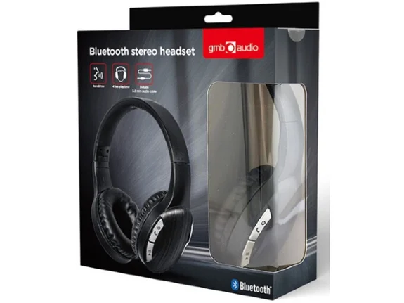 Gembird Slušalice sa mikrofonom Bluetooth stereo BTHS-01-BK