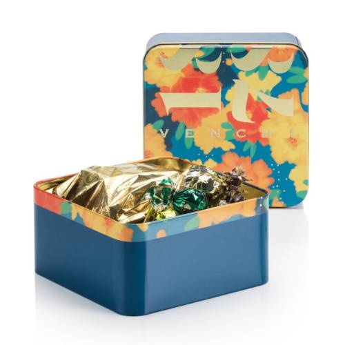 Venchi Heritage gift tin with assorted Pearls 400g