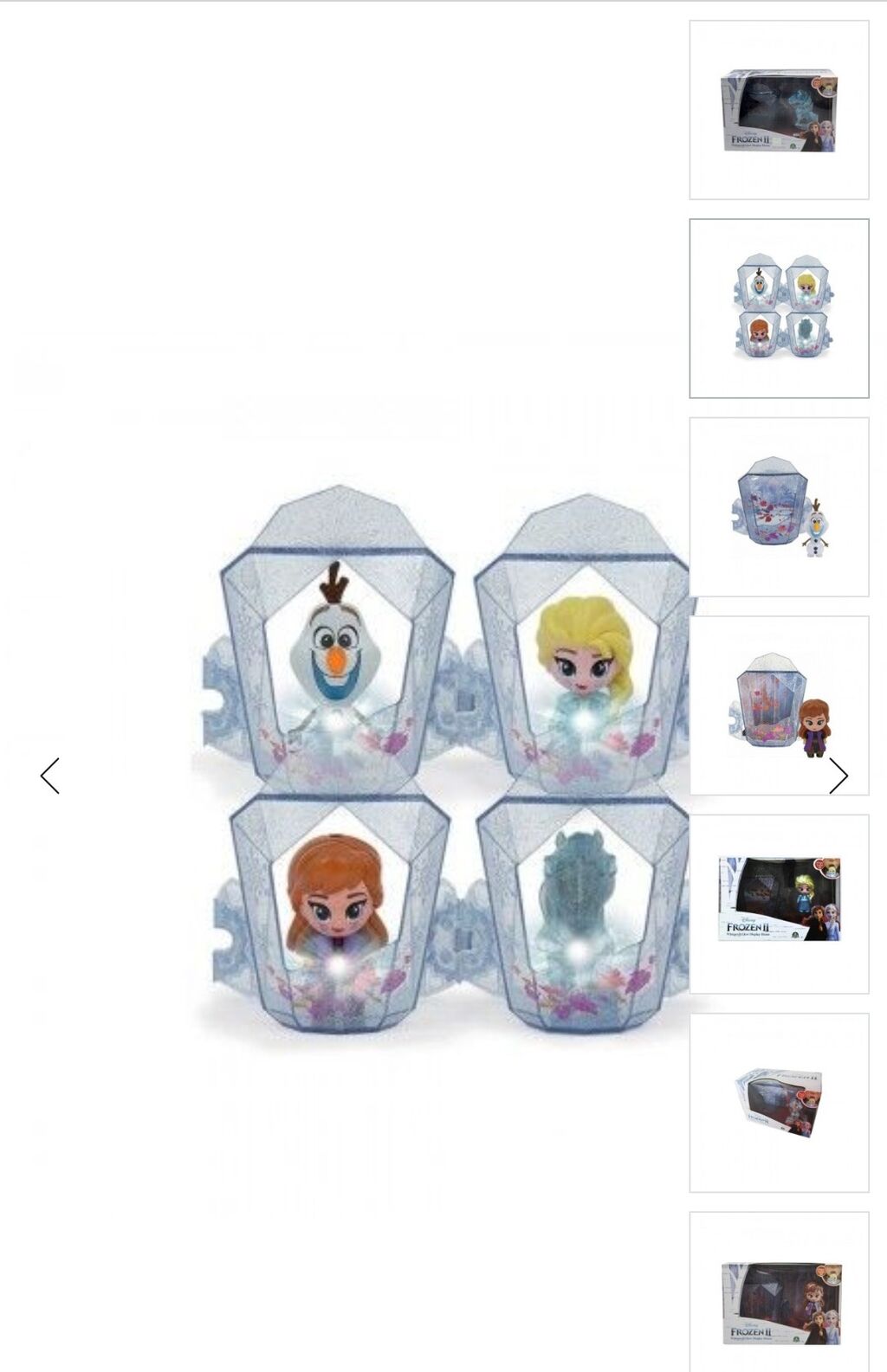 Prelepe frozen figurice, svetle u 6 različitih boja