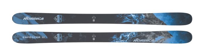 SKIJE NORDICA ENFORCER 104 FREE FLAT blue-black