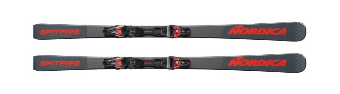 SKIJE NORDICA SPITFIRE DC 74 PRO grey-red XCELL 12 FDT (0C8012LB001)