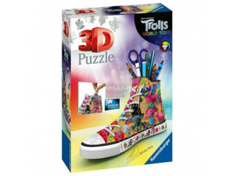 RAVENSBURGER 3D Puzzle (slagalice) - Patika za olovke Trolls RA11231