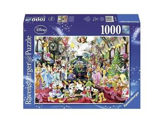 Ravensburger puzzle - Novogodišnja Disney žurka - 1000 delova