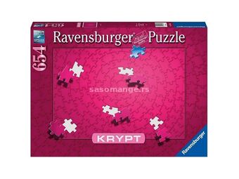 Ravensburger puzzle - KRYP pink - 654 delova