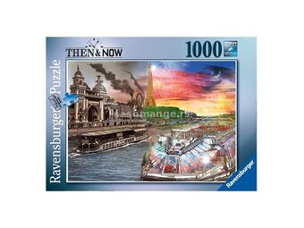 Ravensburger puzzle Pariz/ nekad i sad- 1000 delova