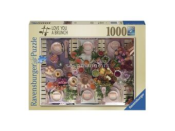 Ravensburger puzzle Raskošni doručak - 1000 delova