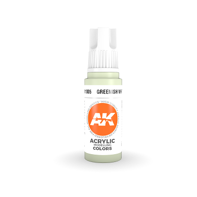 AK 3rd Gen Acrylics – Greenish White