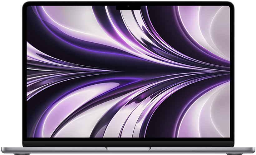 Apple MacBook Air, mlxx3cr/a, 13.6 Retina display 500nits, M2 chip 8‑core CPU, 10‑core GPU, 8GB RAM, 512GB SSD, Space Grey, laptopID EK000546345