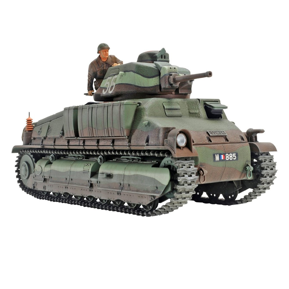 Model Kit Tank - 1:35 French Medium Tank SOMUA S35