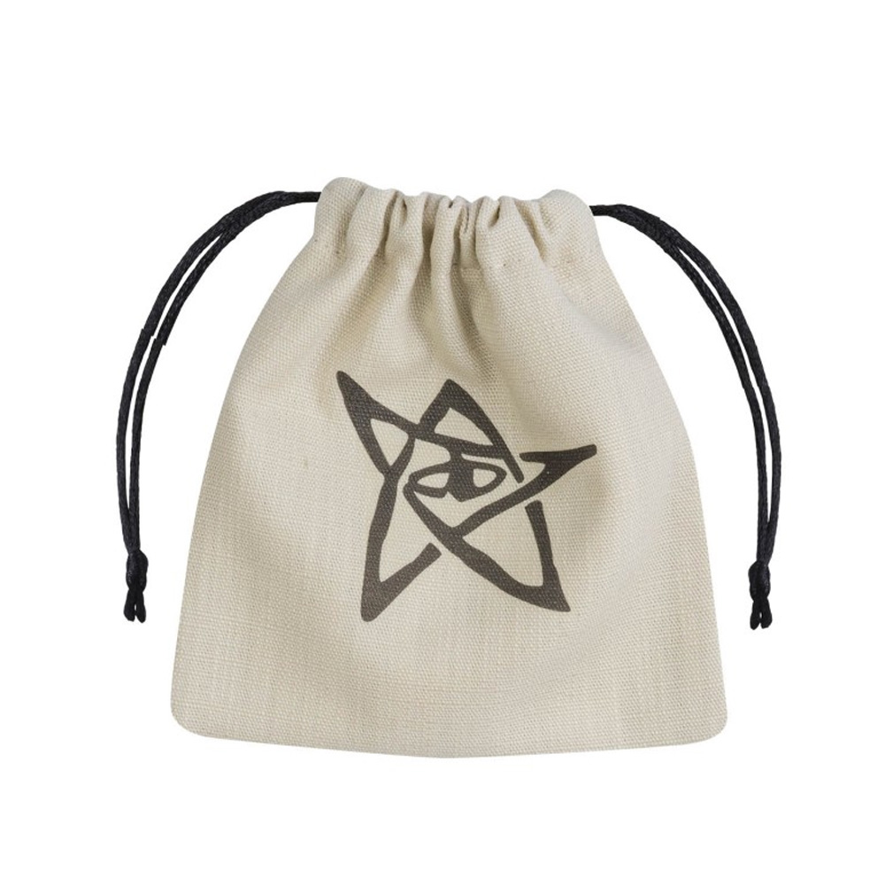 Call of Cthulhu Beige & black Dice Bag