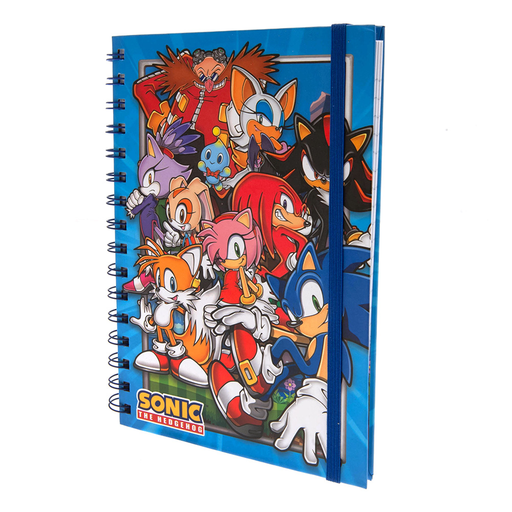 Sonic The Hedehog - Green Hill Zone A5 Wiro Notebook