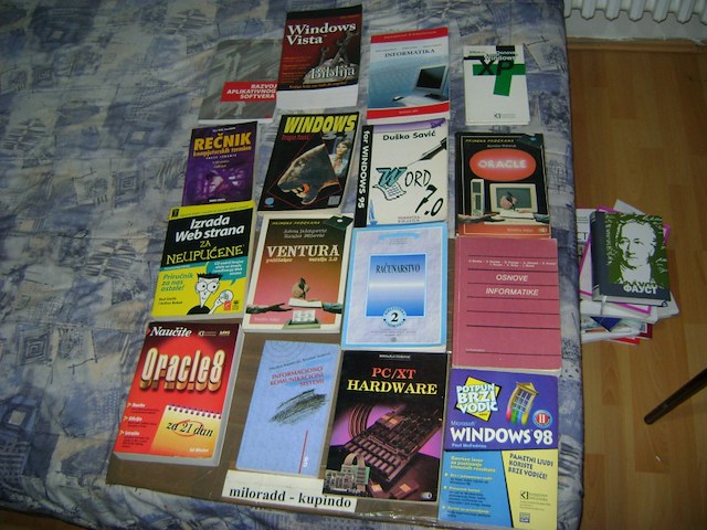 Informacione tehnologije,komplet 16 knjiga