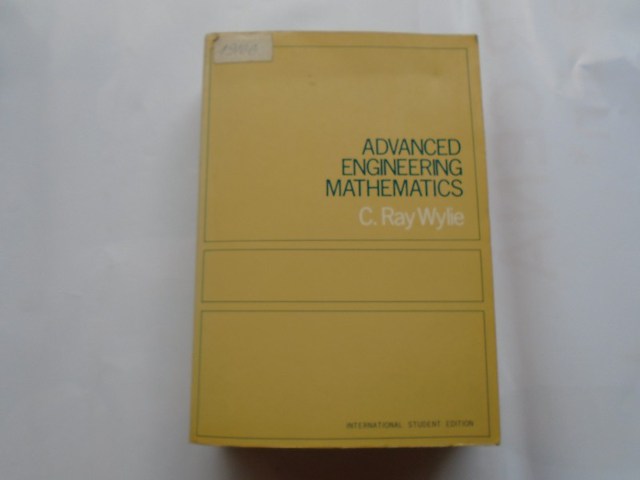 Advanced engineering mathematics, Ray Wylie