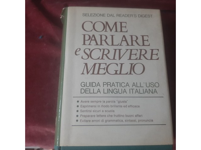 1 Come parlare e scrivere meglio