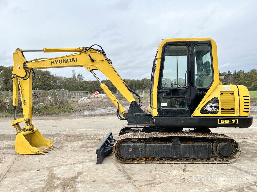 Hyundai R55-7 mini bager