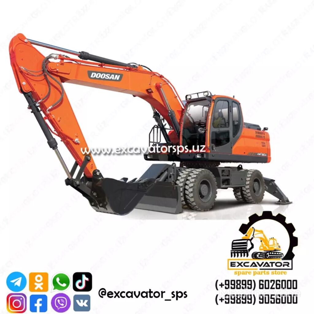 Doosan DX 190 W bager točkaš