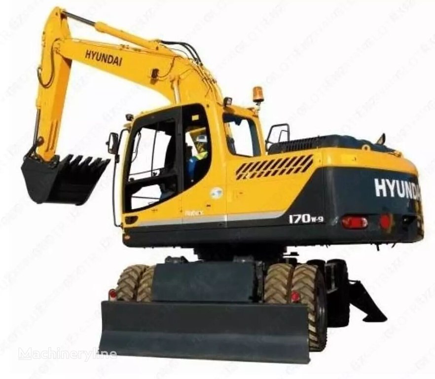 Hyundai R-170W-9S bager točkaš