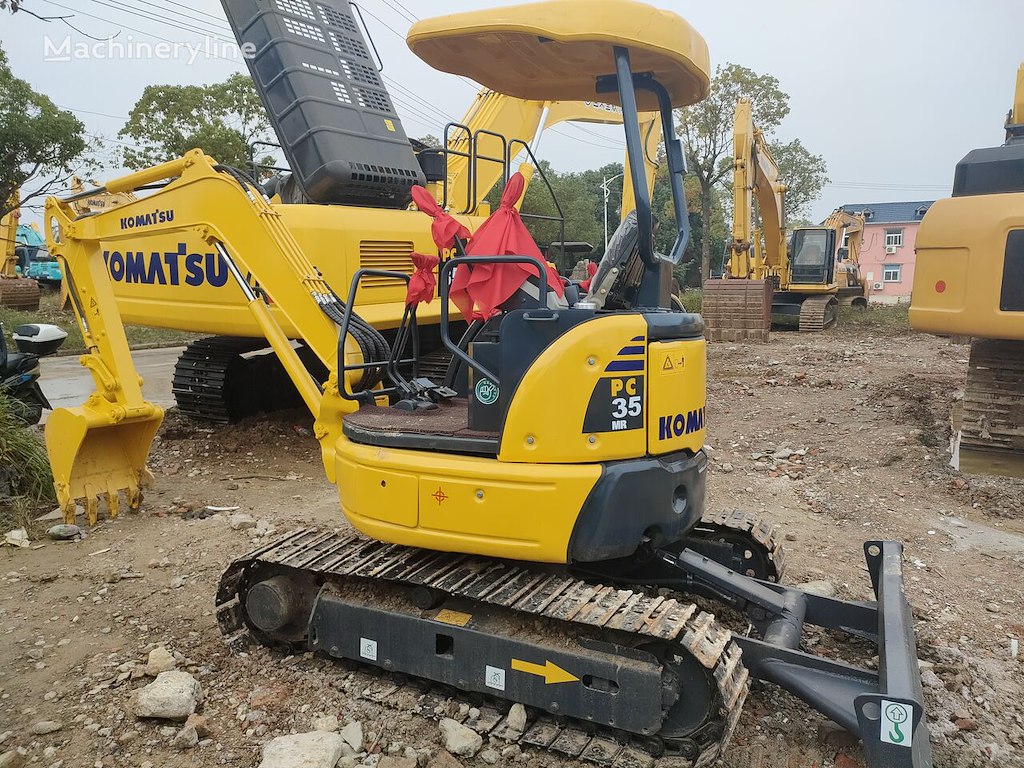 Komatsu PC35MR mini bager