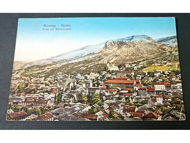 Razglednica Mostar 1924