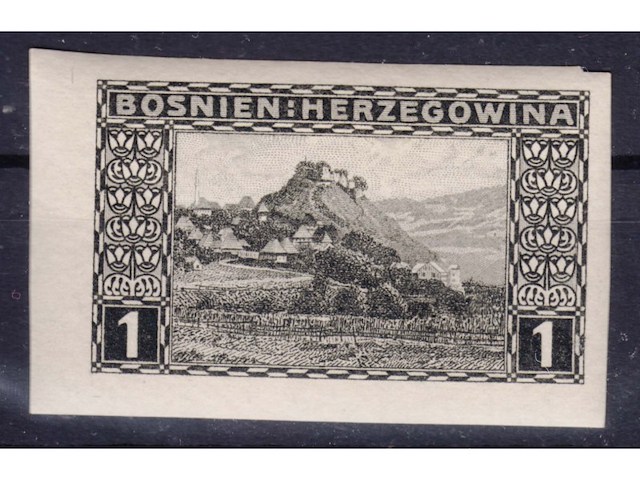 Austrougarska okupacija Bosne 1906, nezupčana *