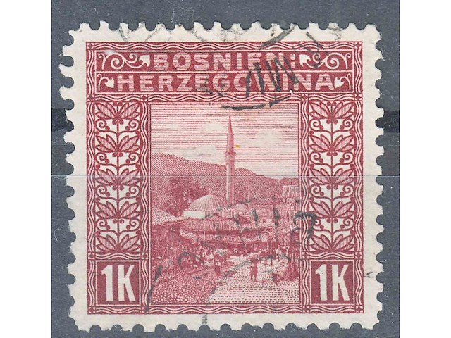 Austrougarska okupacija Bosne 1906, 1 kruna z. 9 1/4