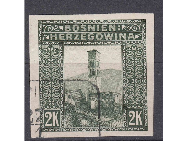 Austrougarska ok. Bosne 1906, nezupčana ključna marka