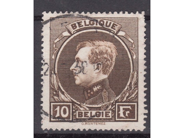 Belgija 1929 Veliki Montenez komad