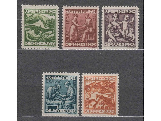 Austrija 1924 serija *