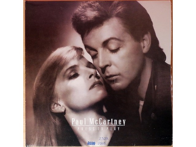 LP PAUL McCARTNEY - Press To Play (1983) M/NM, perfekt