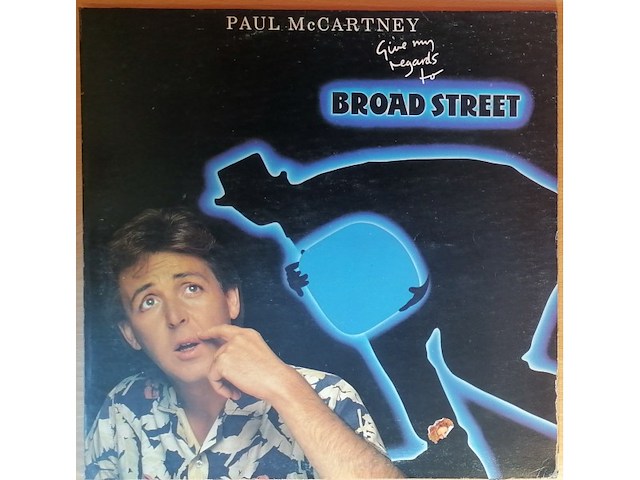 LP PAUL McCARTNEY - Give My Regards To BroadStreet M/NM
