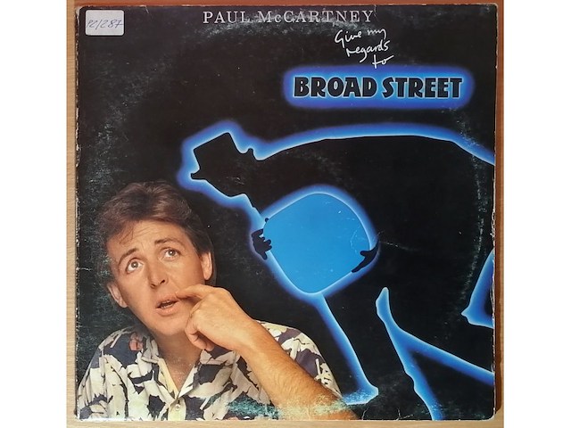 LP PAUL McCARTNEY - Give My Regards To Broad Street, VG