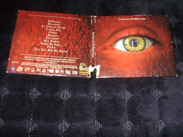 Van Gogh ‎– Dr Under CD Digipak Enhanced Hi-FI 2002.