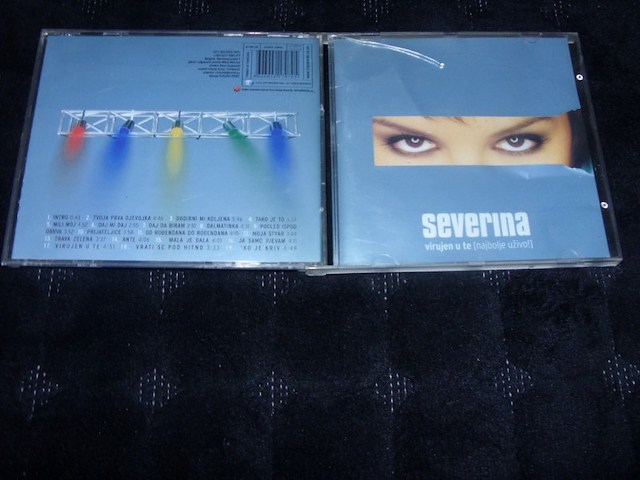 Severina ‎– Virujen U Te [Najbolje Uživo!] CD City 2002