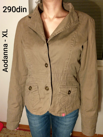 Aodanna ženska jakna zelena XL/42