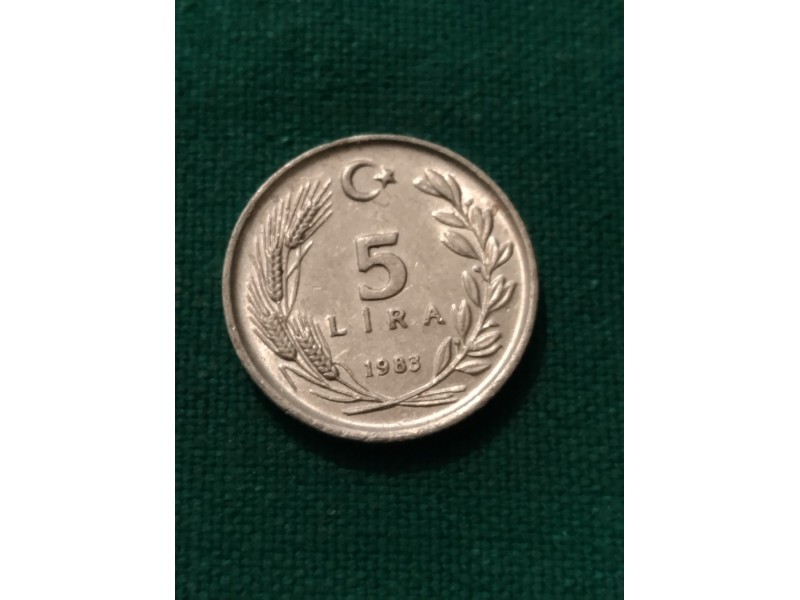 5 lire 1983 turska