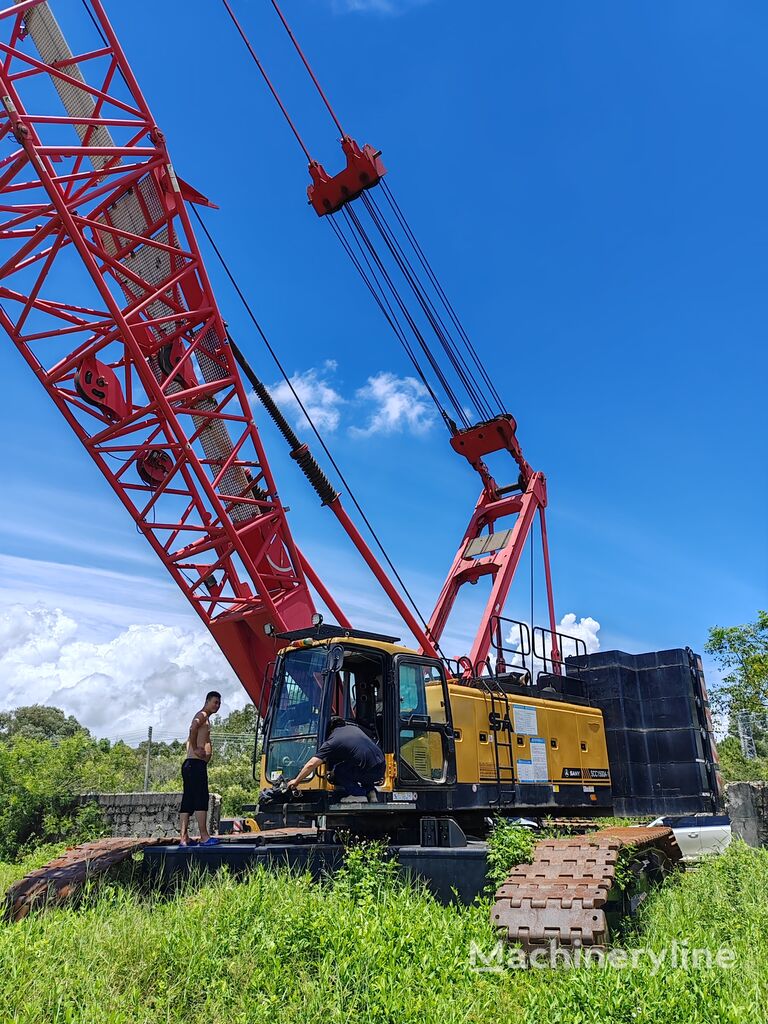 Sany 150 tons crawler crane kran guseničar