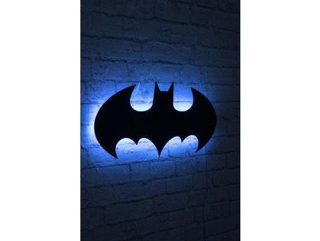 WALLXPERT Zidna lampa Batman Blue