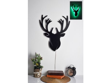 WALLXPERT Zidna lampa Deer 2 Green