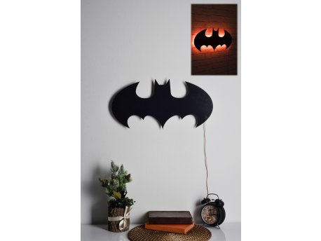 WALLXPERT Zidna lampa Batman Red