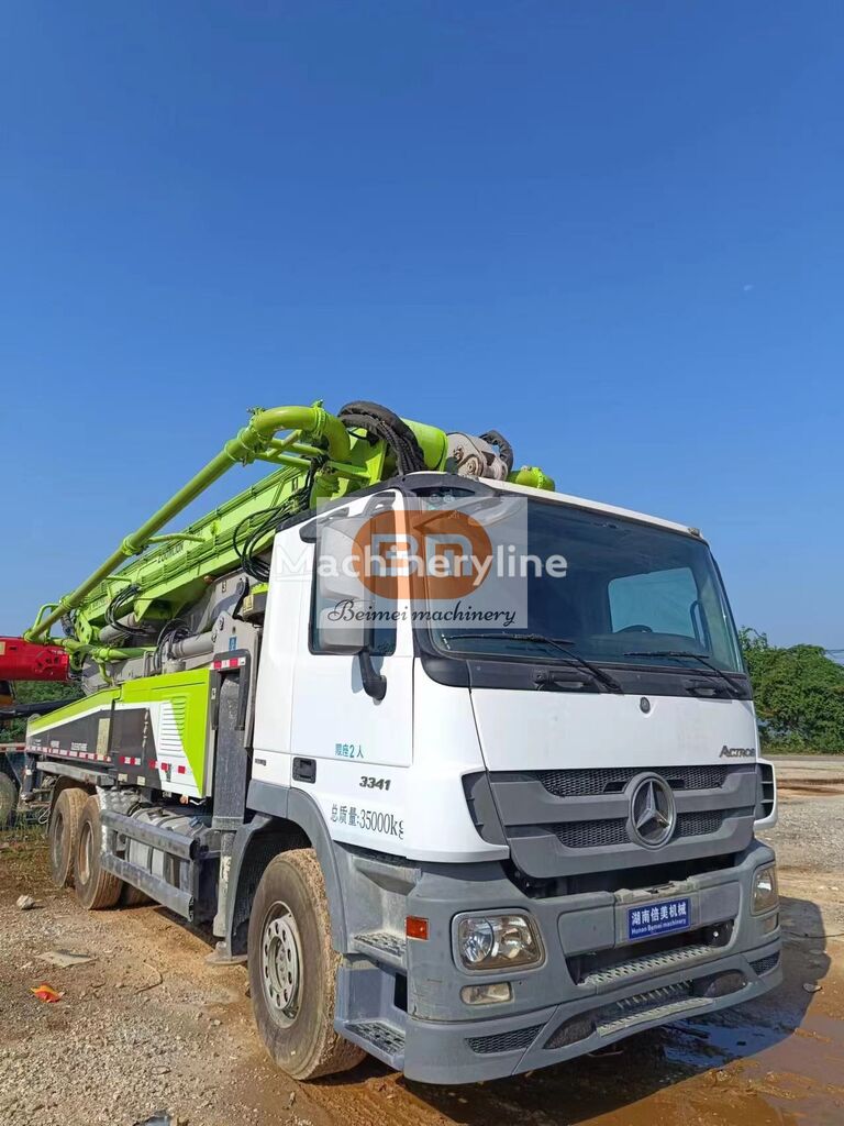 Zoomlion 2019 Zoomlion 49M Concrete Pump Truck On Mercedes Benz na šasiji Mercedes-Benz Actros 4141 pumpa za beton