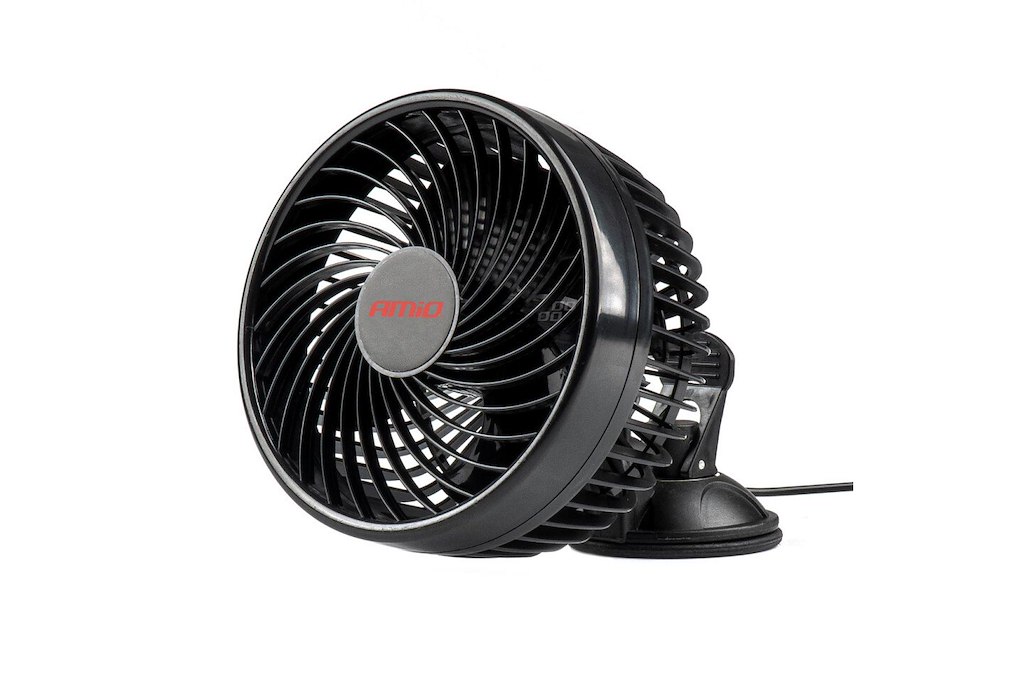 Ventilator za automobil, ventilator sa usisnom čašom 12V AMIO-03003 Jedinstvena ponuda