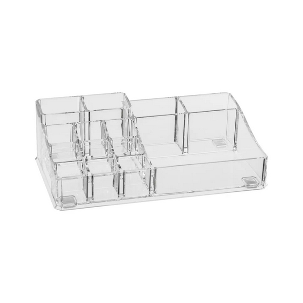 Organizator za šminku 22,3x7x12,7cm PS prozirna Selena 5Five 155910