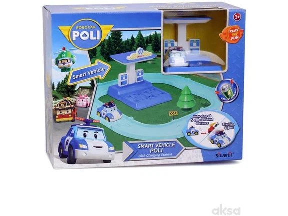 Robocar Poli Roy sa benzinskom pumpom