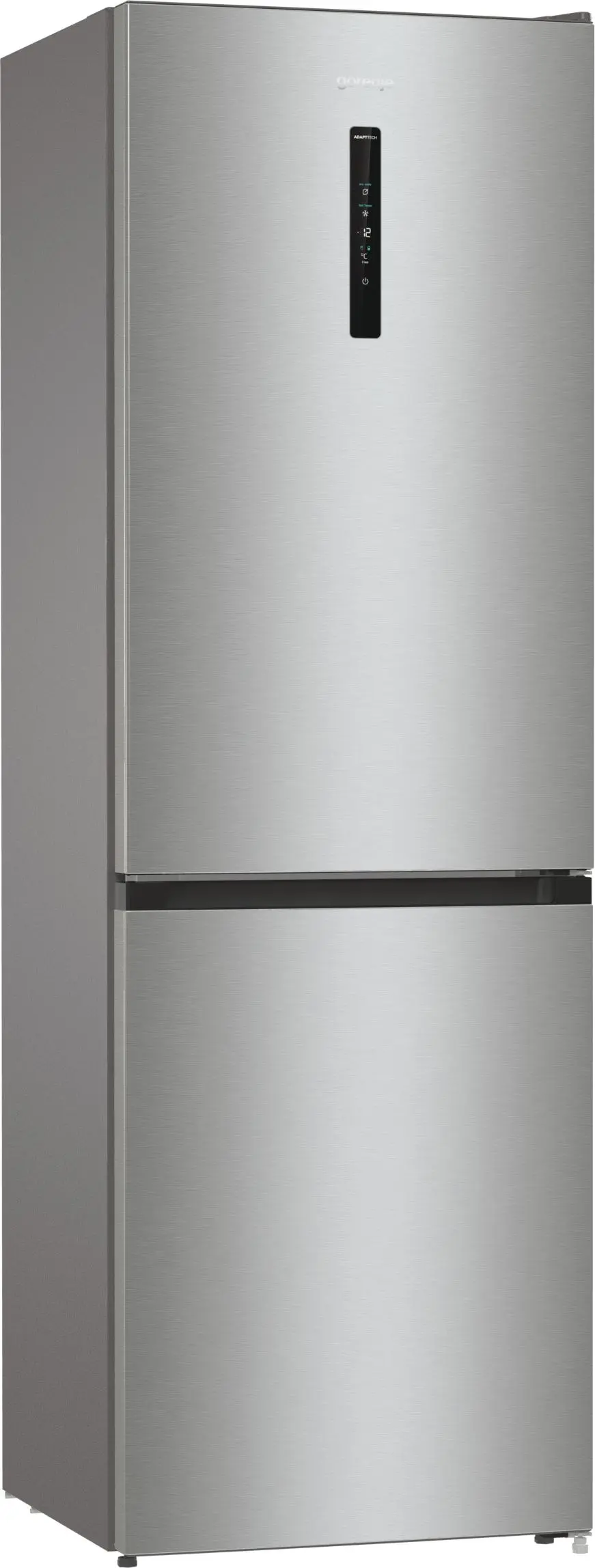 Gorenje NRK6192AXL4 Kombinovani frižider, 302 l, NoFrost, 38 dB, Sivi