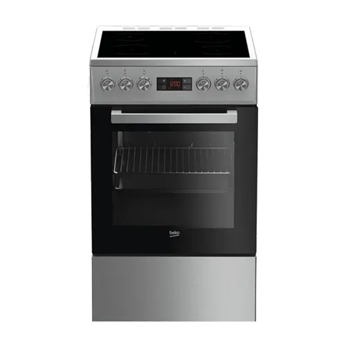 Beko FSM57300GX Električni šporet, Multifunkcionalna rerna, 55 l, Inox