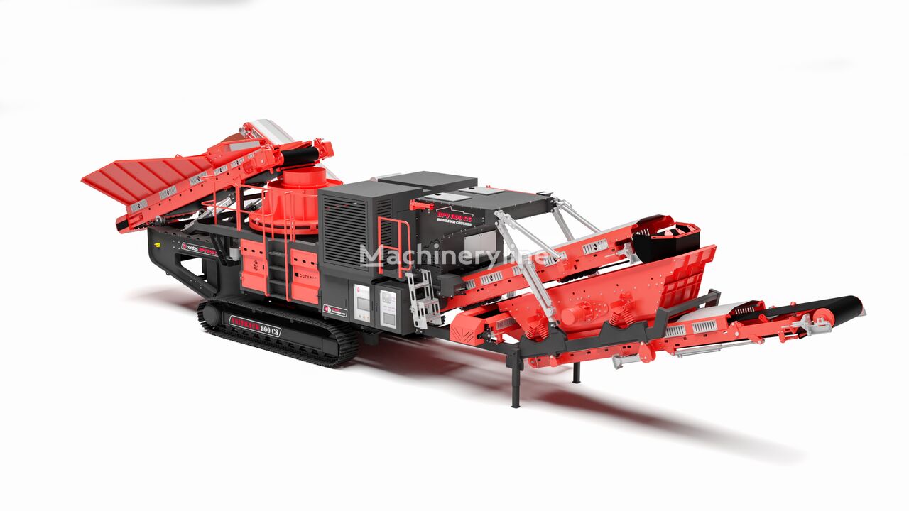 Novo Boratas Mobile Vertical Impact Crushers MPV800CS Series with Single Deck mobilna postrojenje za drobljenje