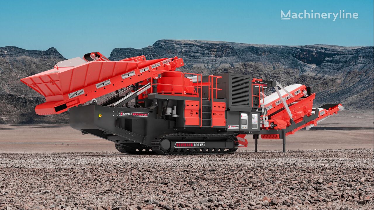 Nova Boratas Mobile Vertical Impact Crushers MPV800CS Series with Single Deck drobilica za kamen