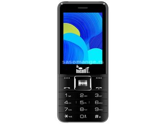 MEANIT Mobilni telefon/ 2.8 ekran/ Dual SIM/ BT/ FM radio/ crna - F2 Max Black